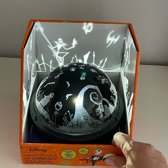 Disney | Holiday | Halloween Disney Nightmare Before Xmas Led Rotatin ...